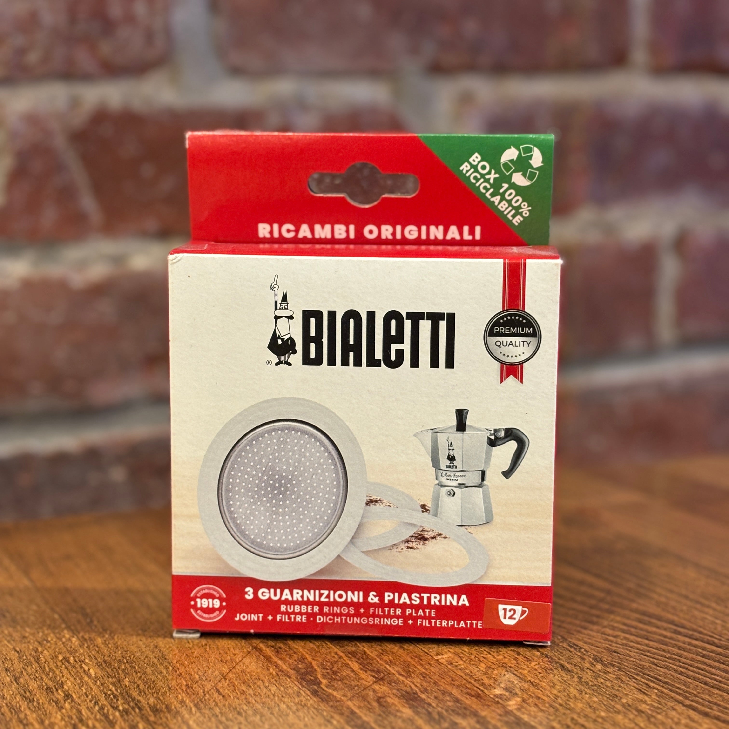 Bialetti Rubber Rings and Filter Plate Replacement – Tre Mari Bakery
