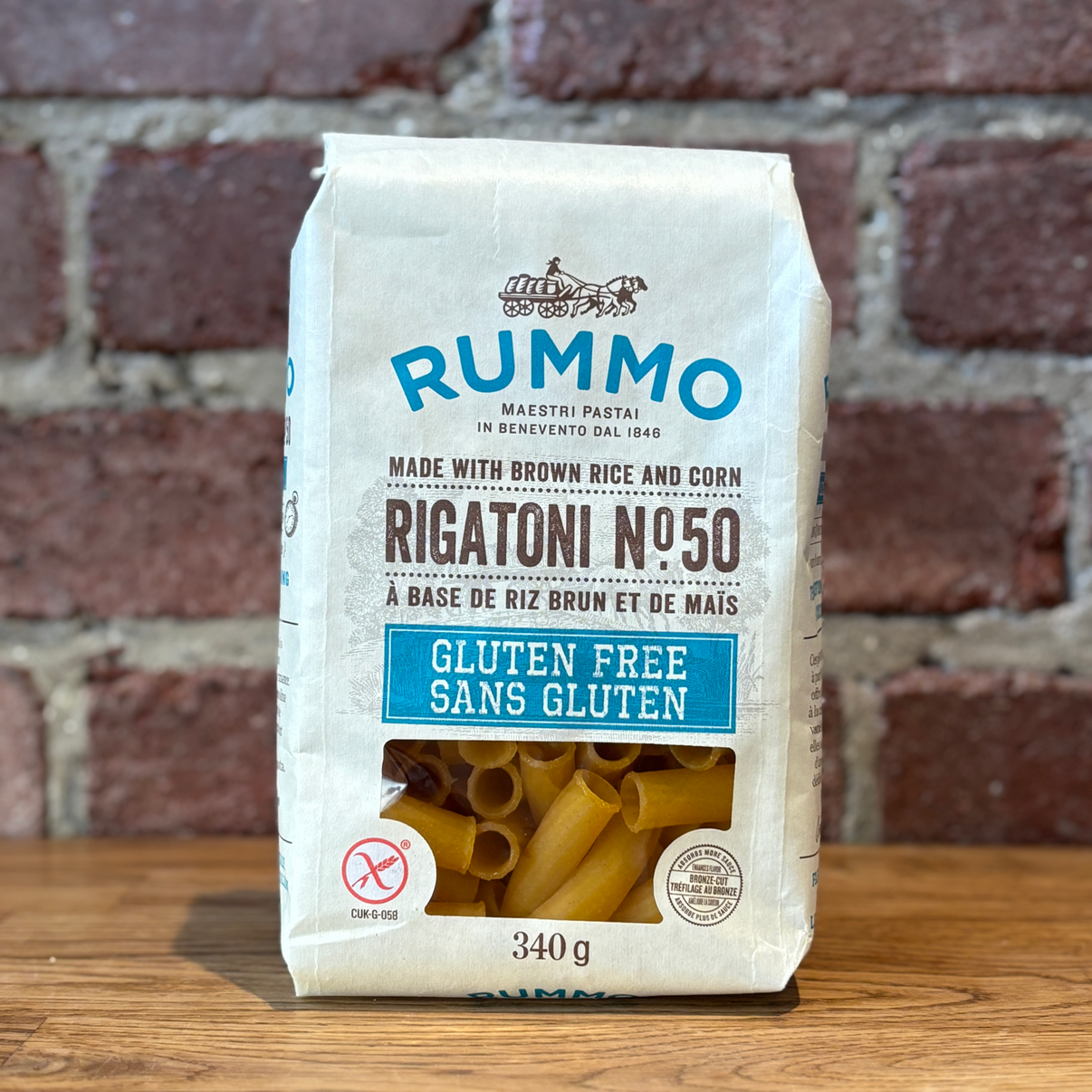 Rummo Rigatoni No. 50 (Gluten Free) – Tre Mari Bakery